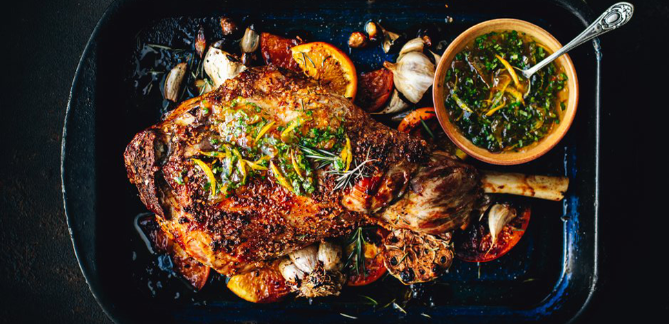 Horopito Roast Lamb with Orange & Mint Sauce » The Food Show